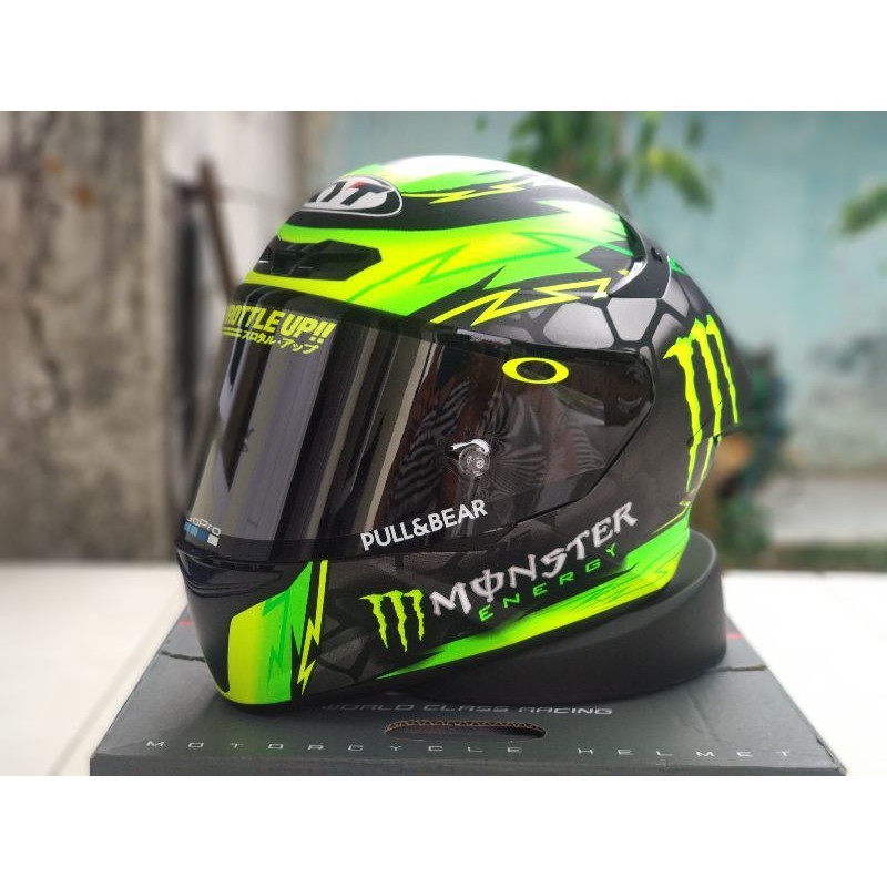 Jual HELM KYT TT COURSE REPAINT MONSTER PAKET GANTENG Indonesia|Shopee ...
