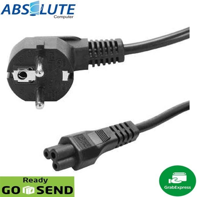 Jual Kabel Power 3 Hole Adaptor Laptop standard | Shopee Indonesia