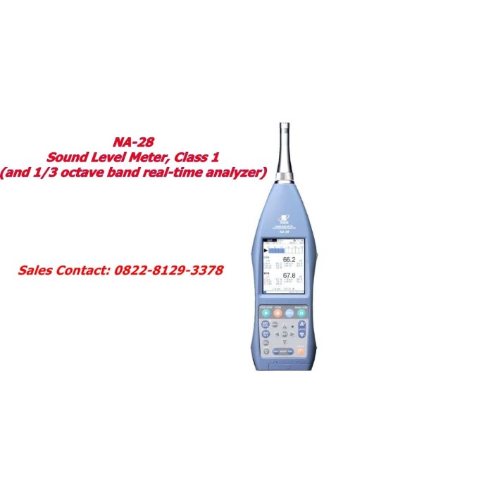 Jual Rion NA-28 Sound Level Meter, Class 1 - RION NA28 | Shopee Indonesia