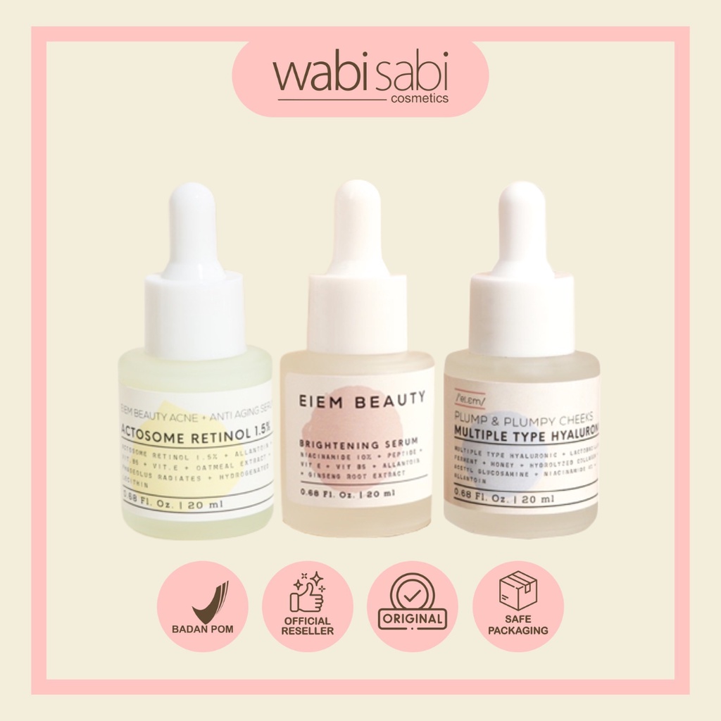 Jual EIEM BEAUTY - Actosome Retinol 1,5% | Niacinamide 10% | Multiple ...