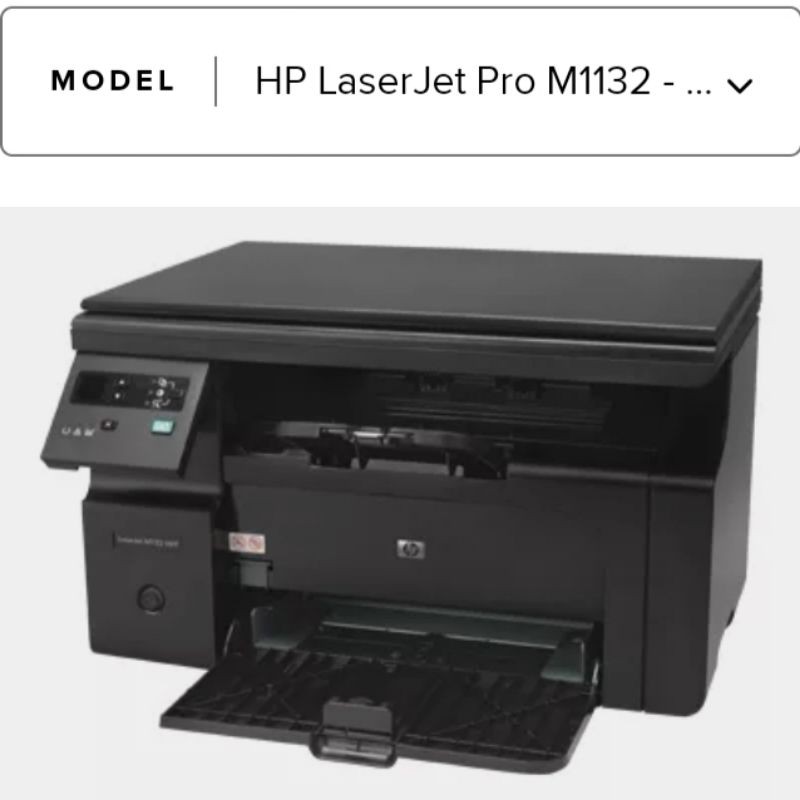 Jual printer hp LaserJet pro m1132 mfp second berkualitas baik | Shopee ...