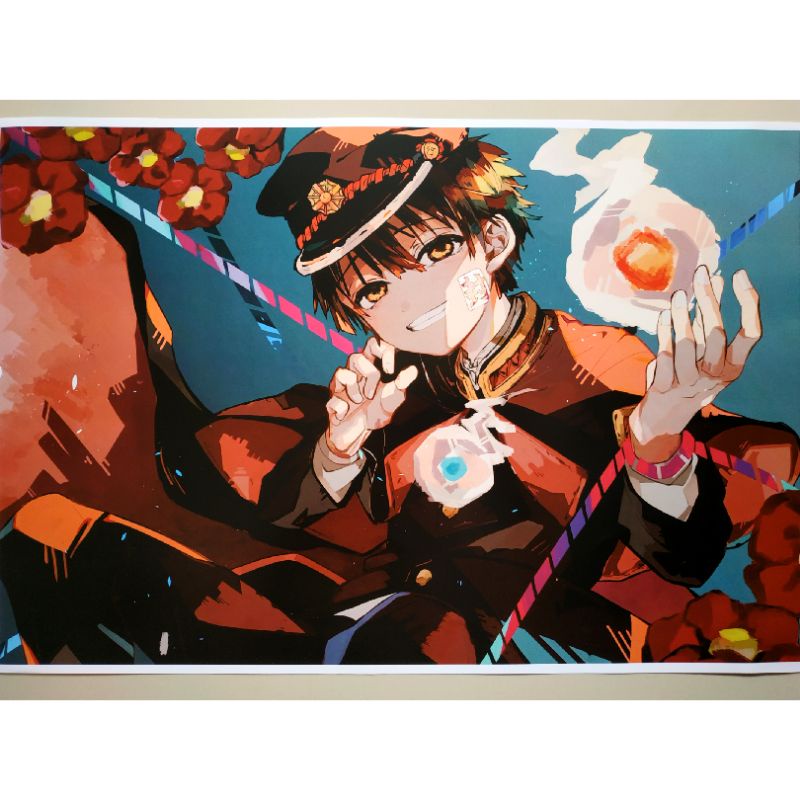 Jual Poster Anime Jibaku Shounen Hanako-kun 4 Merchandise | Shopee ...