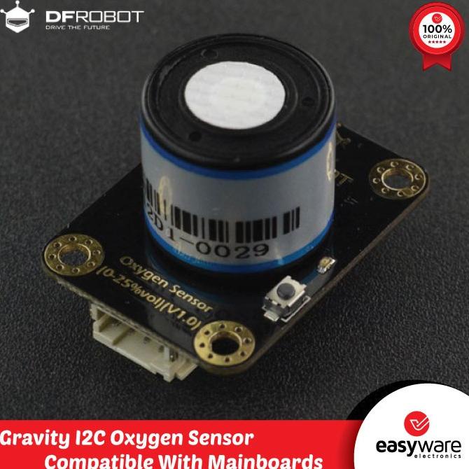 Jual DFRobot Gravity I2C Oxygen Sensor Original easywa53 dijamin | Shopee Indonesia