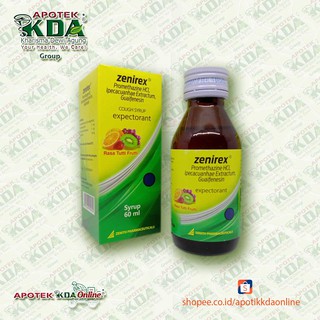 Jual ZENIREX SIRUP 60 ML | OBAT BATUK BERDAHAK Indonesia|Shopee Indonesia
