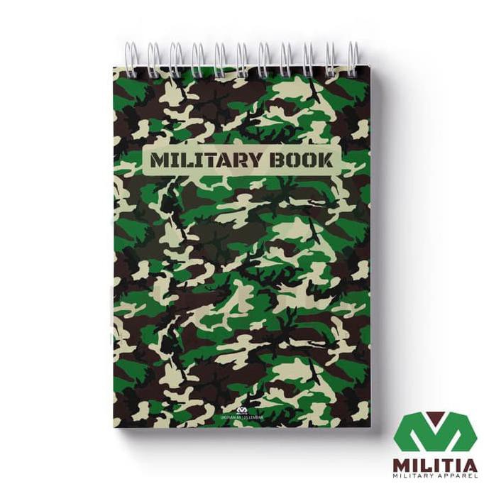Jual Buku Catatan A6 Blocknote Loreng Military Book | Shopee Indonesia