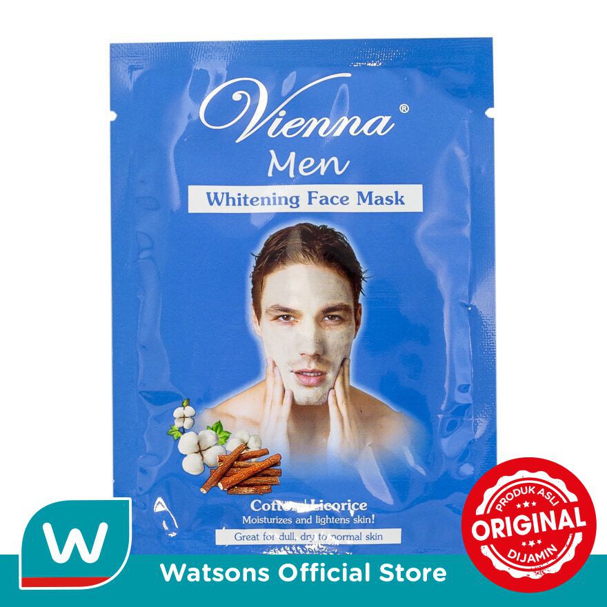 Jual Vienna Face Mask Men Whitening 15Ml | Shopee Indonesia