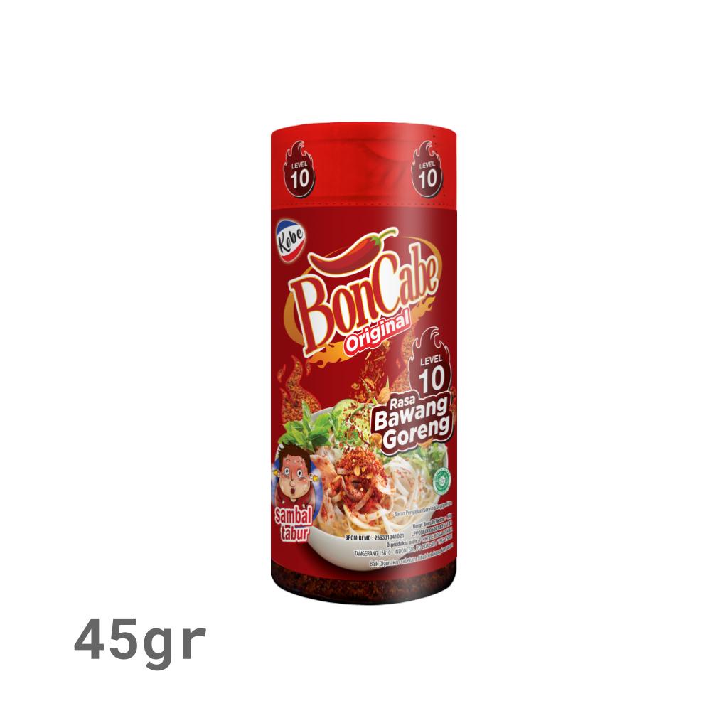 Jual Kobe Boncabe Sambal Tabur Original Level 10 45 gr | Shopee Indonesia