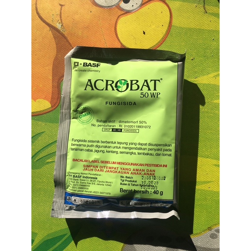 Jual fungisida acrobat ukuran 40 gram | Shopee Indonesia
