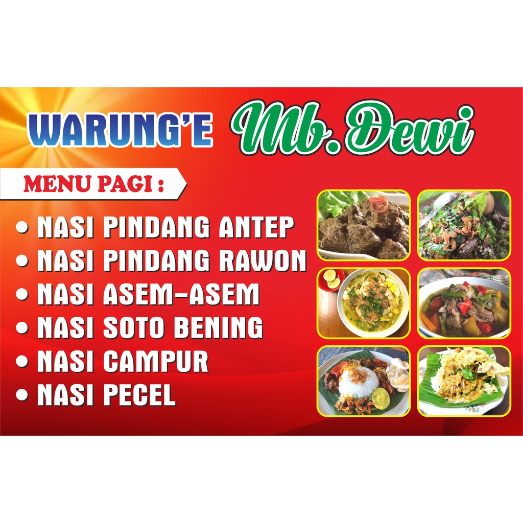 Jual SPANDUK / BANNER WARUNG MAKAN CUSTOM | Shopee Indonesia Jual SPANDUK / BANNER WARUNG MAKAN CUSTOM | Shopee Indonesia