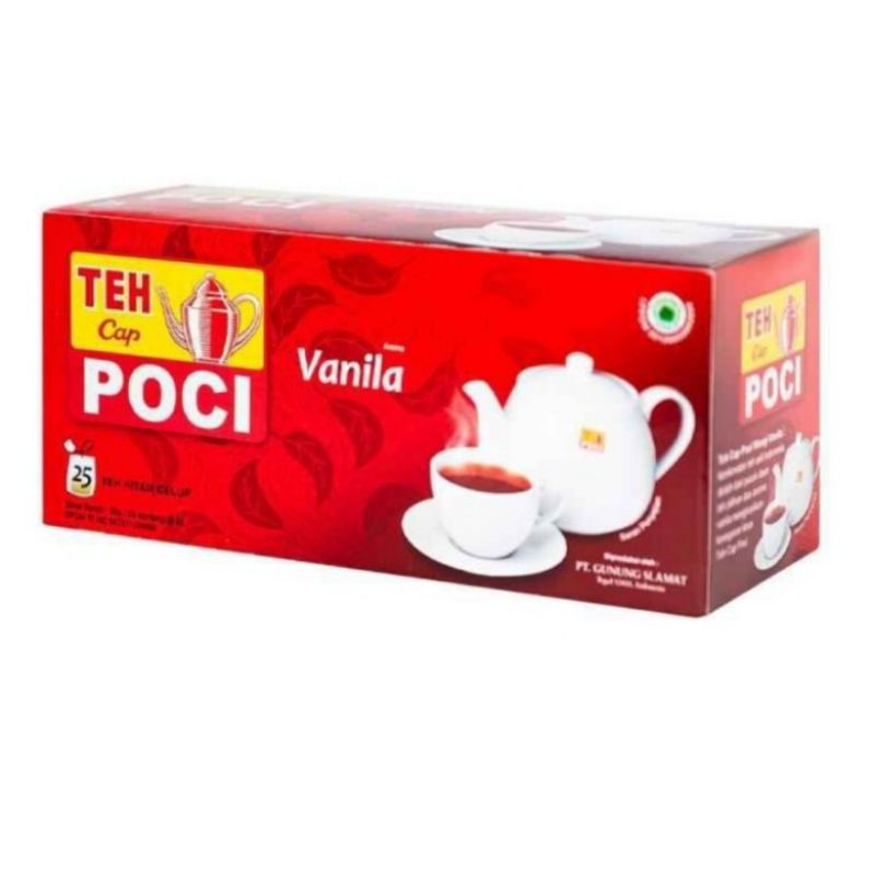 Jual Teh Poci Vanila 50g 25 kantong | Shopee Indonesia