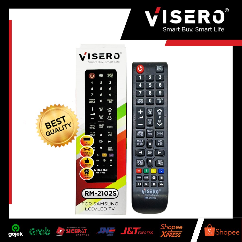 Jual Remot / Remote Multi TV LCD / LED Samsung Visero (RM-2102S ... Jual Remot / Remote Multi TV LCD / LED Samsung Visero (RM-2102S ...