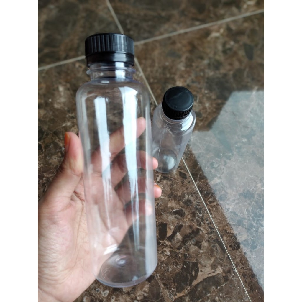 Jual BOTOL PLASTIK >>> Botol Plastik ALMOND 250 ML | Shopee Indonesia