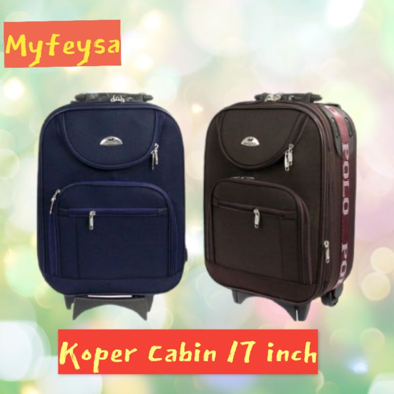 Jual Koper Cabin 17 inch Koper Polo Bahan Expander Kecil Mungil Satu ...