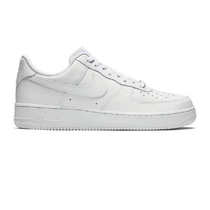 Jual NIKE AIR FORCE 1 FULL WHITE | Shopee Indonesia