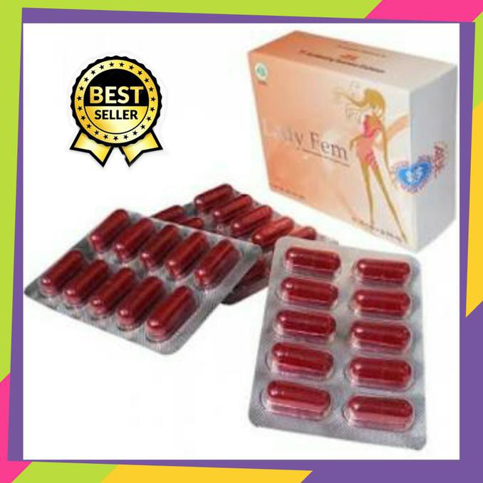 Jual Produk Baru Kapsul Suplemen Obat Kewanitaan Lady Fem Produk Baru ...