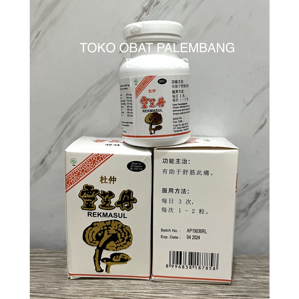 Jual REKMASUL 20 KAPSUL LIN CHEE TAN LINGZHI TAN LING CHEE TAN REMATIK ...