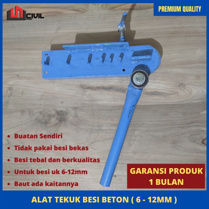 Jual Alat Tekuk Penekuk Bending Besi Beton (6-12MM) Alat Pembuat Begel ...