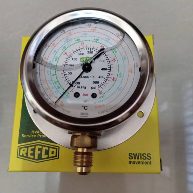 Jual Amper high refco / high pressure gauge refco MR306 Indonesia|Shopee Indonesia