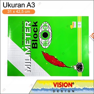 Jual Millimeter Block A3 Vision - Milimeter Blok - SFO Semarang ...