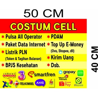 Jual spanduk cell | Shopee Indonesia