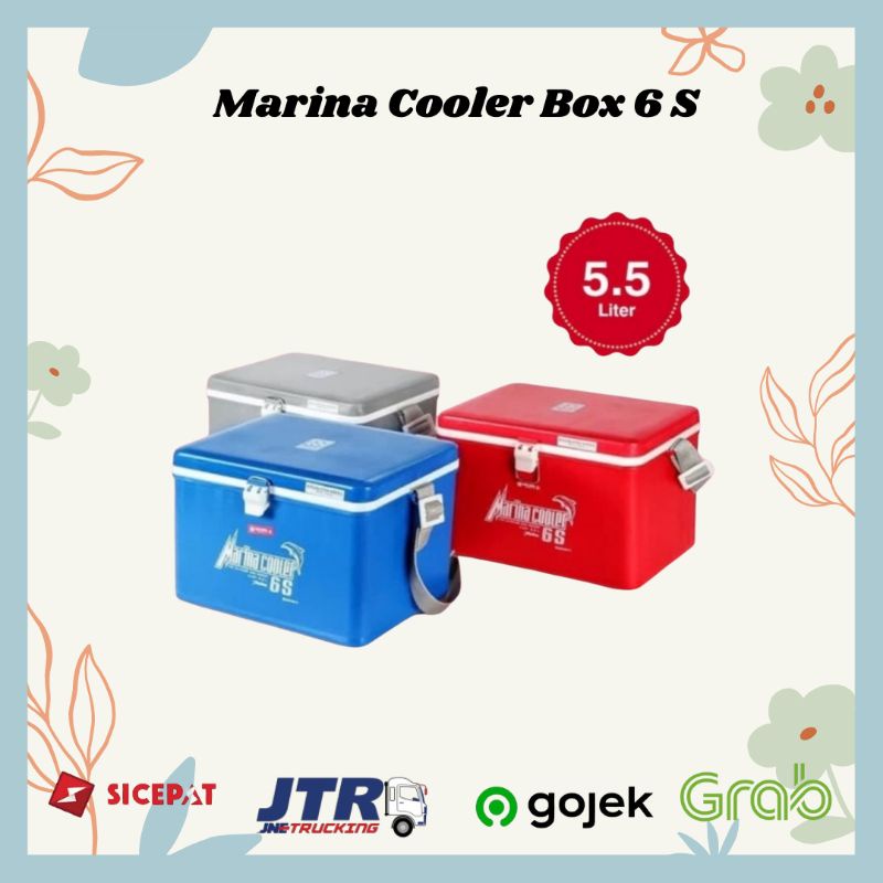 Jual Marina Cooler Box 6S Lion Star Kotak Penyimpanan Serbaguna 5,5 Liter Indonesia|Shopee Indonesia
