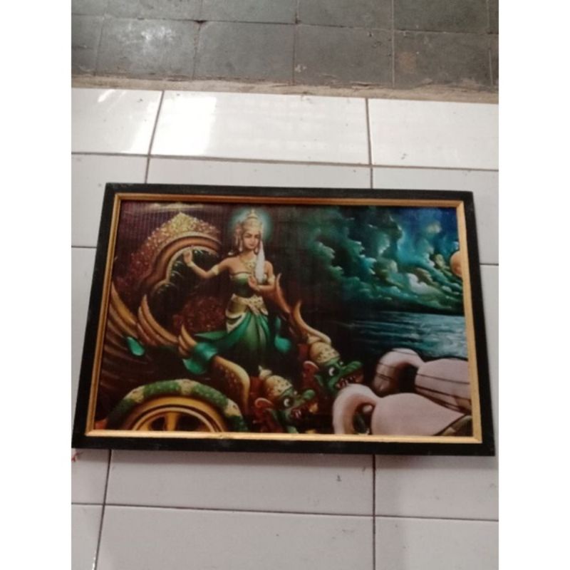 Jual Lukisan murah lukisan cetak hiasan dinding poster plus bingkai ...