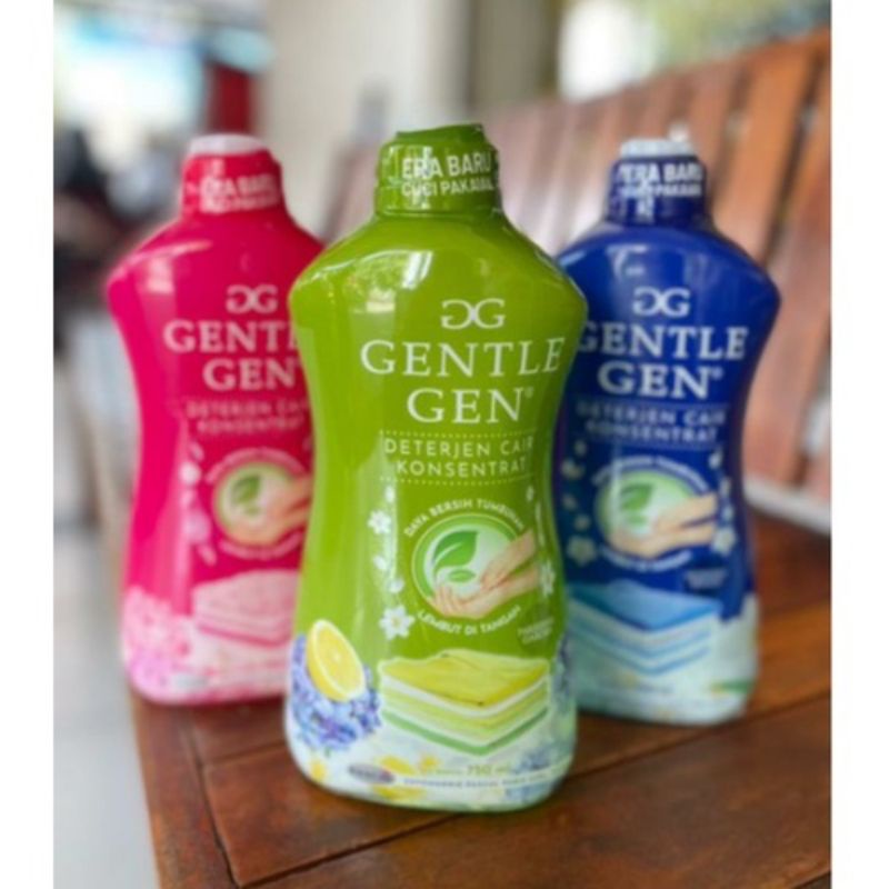 Jual GENTLE GEN / DETERGEN CAIR 1kg muat 2pc | Shopee Indonesia