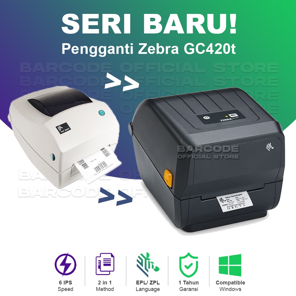 Jual zebra gc 420t Harga Terbaik & Termurah Oktober 2022 | Shopee Indonesia