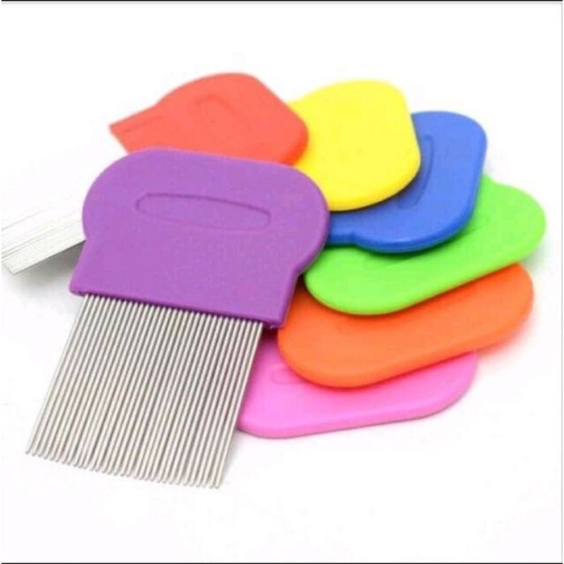 Jual Serit Sisir Telur Kutu Ketombe Besi Logam Stainless Stell Murah ...