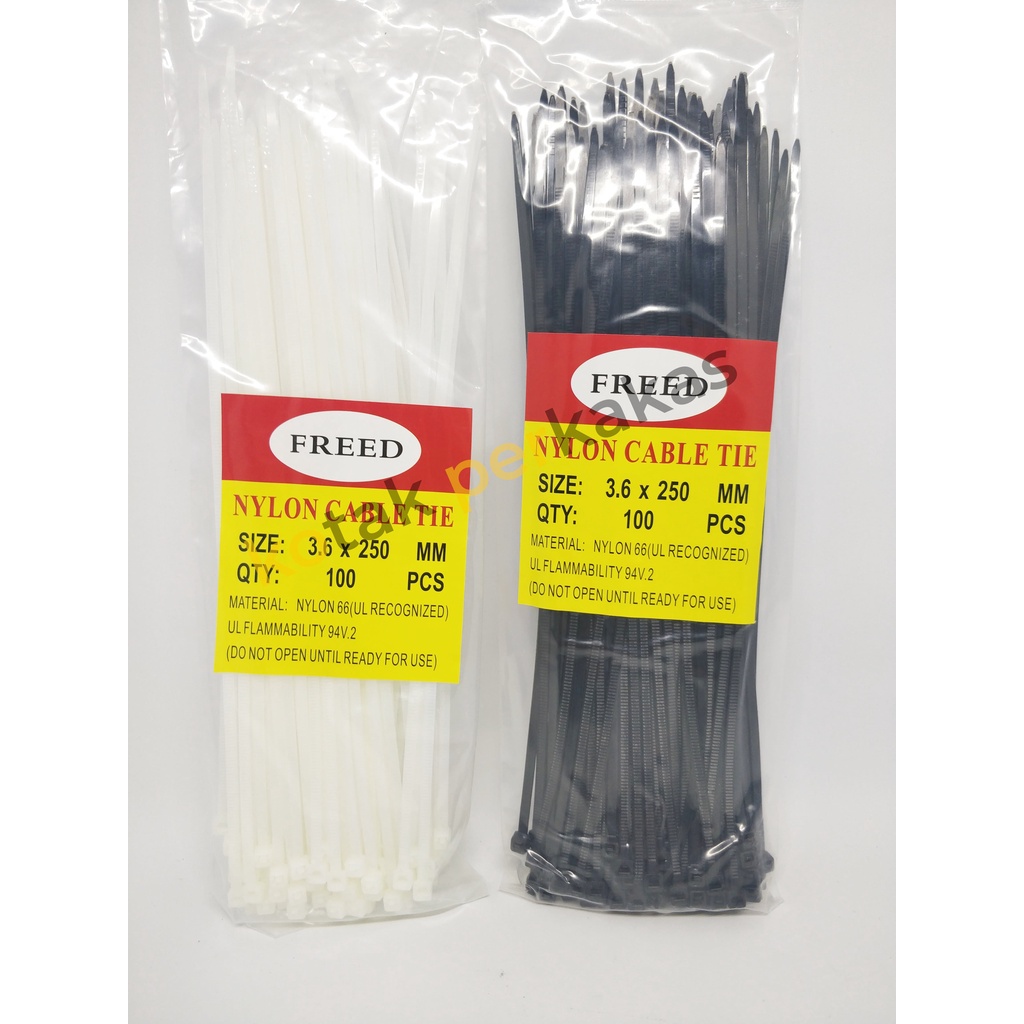 Jual Kabel Ties / Cable Ties / Kabel Tis 25 cm 100 pcs | Shopee Indonesia