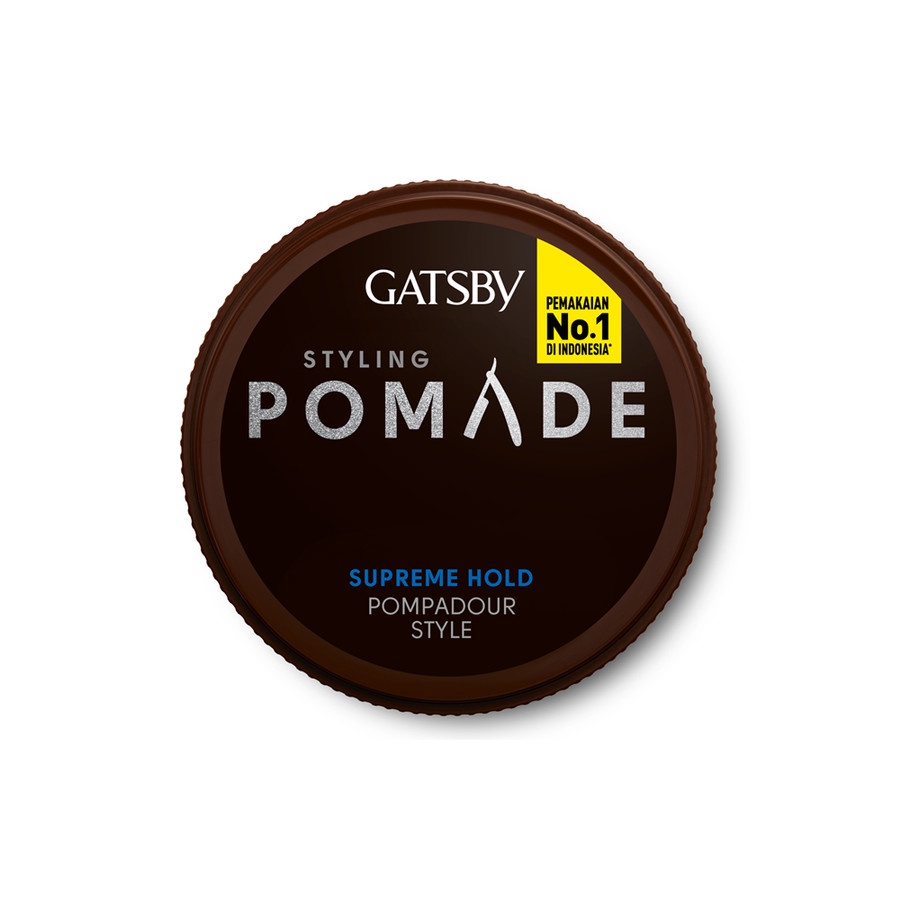Jual GATSBY Styling Pomade Supreme Hold 75gr | Shopee Indonesia