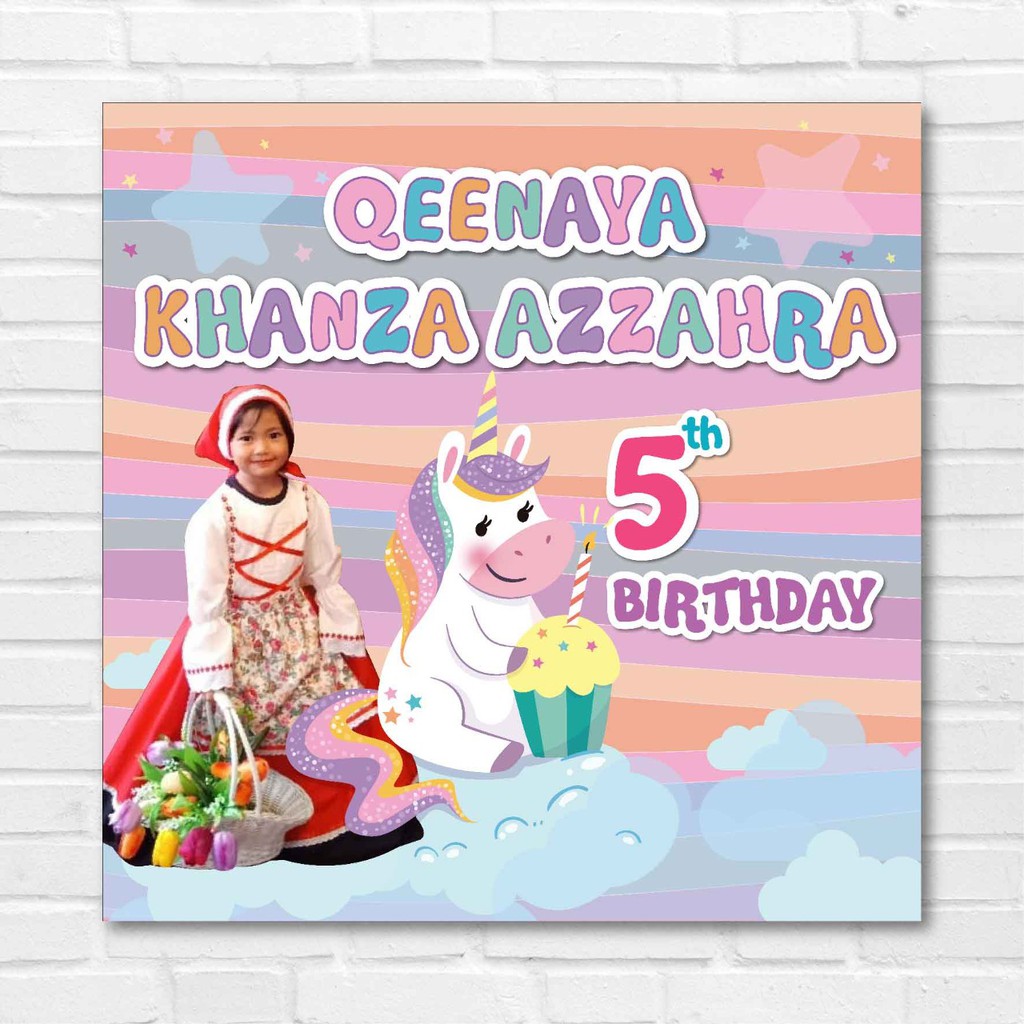 Jual Banner / Spanduk Ulang Tahun 2x2m | Shopee Indonesia