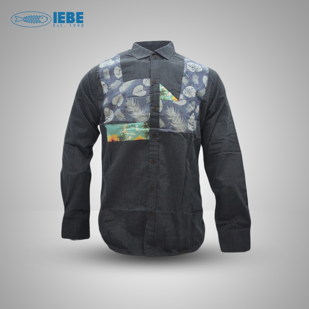 Jual Kemeja IEBE Lengan Panjang A3AI8025 | Shopee Indonesia