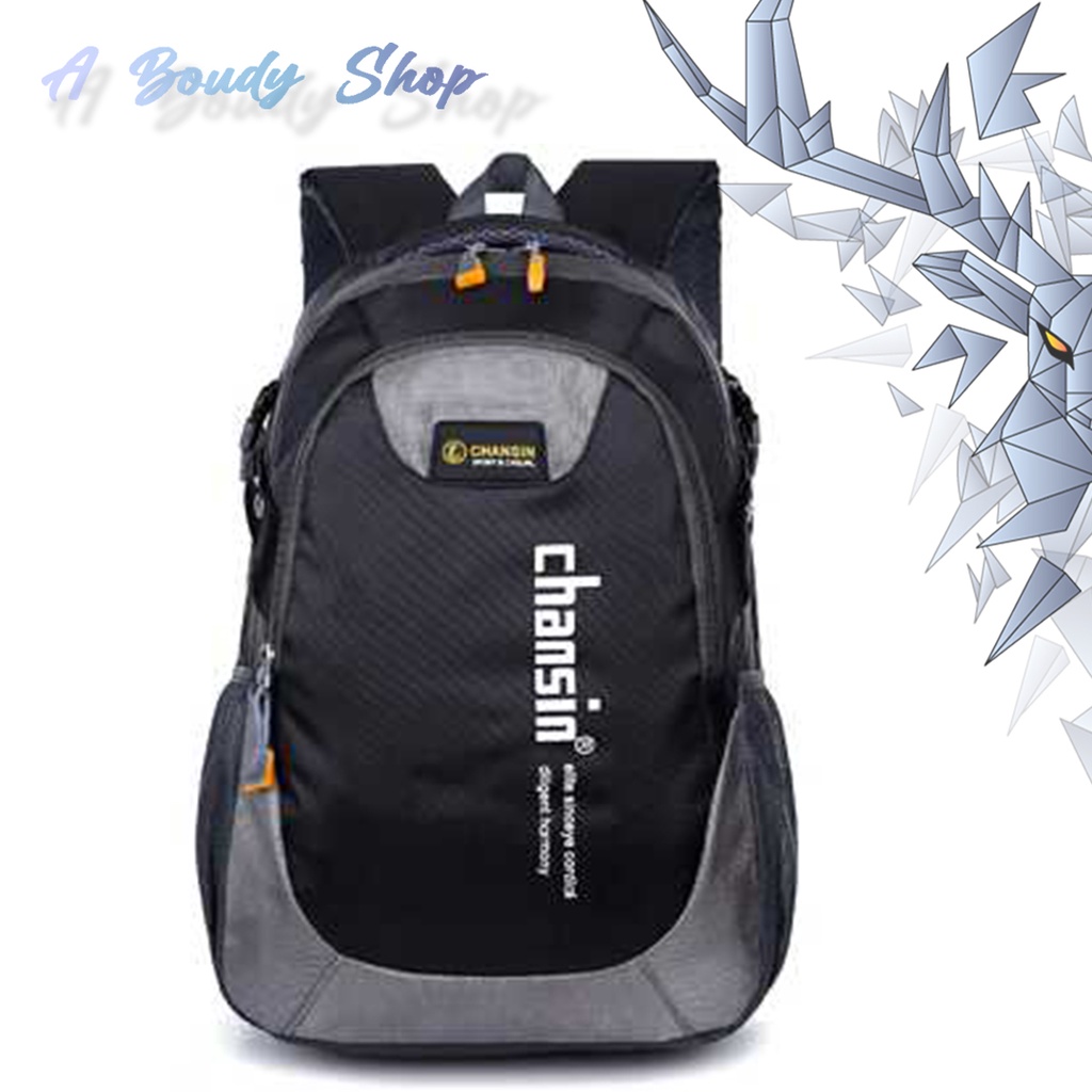 Jual Tas Ransel Backpack Sport Casual Waterproof Laptop Simple simpel ...
