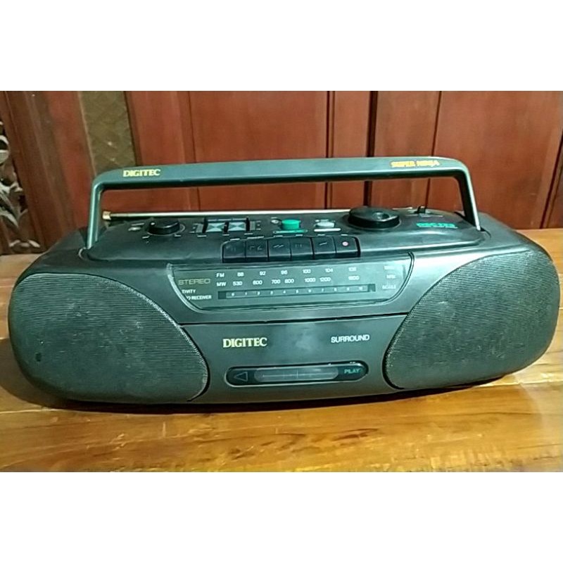 Jual Radio tape compo Polytron ampli stereo equalizer bass woofer ...