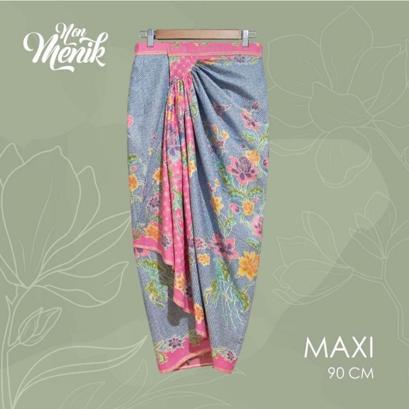 Jual ROK LILIT BATIK BIRU PINK | Shopee Indonesia