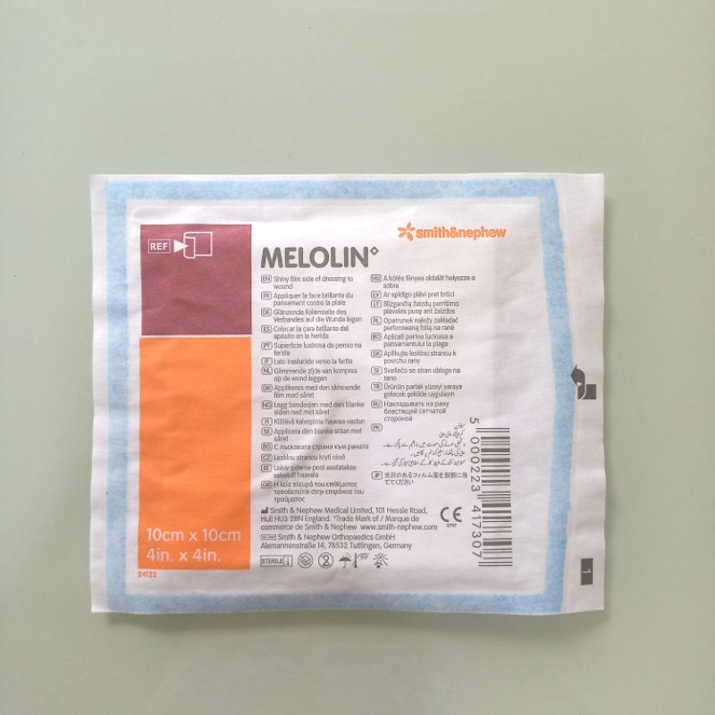 Jual Melolin 10 x 10cm Melolin Dressing 10x10cm Melolin 10x10 Verban ...