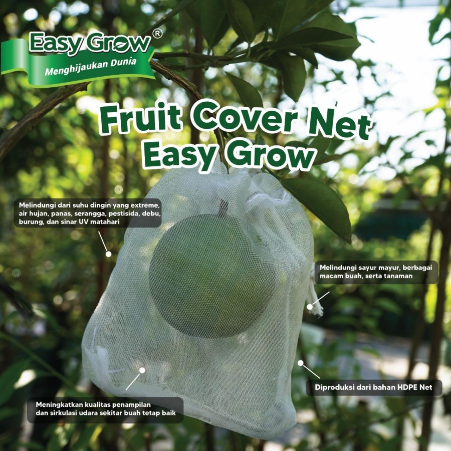 Jual Fruit Cover Net / Pembungkus Buah - Ukuran 25 x 30 cm (L) | Shopee ...