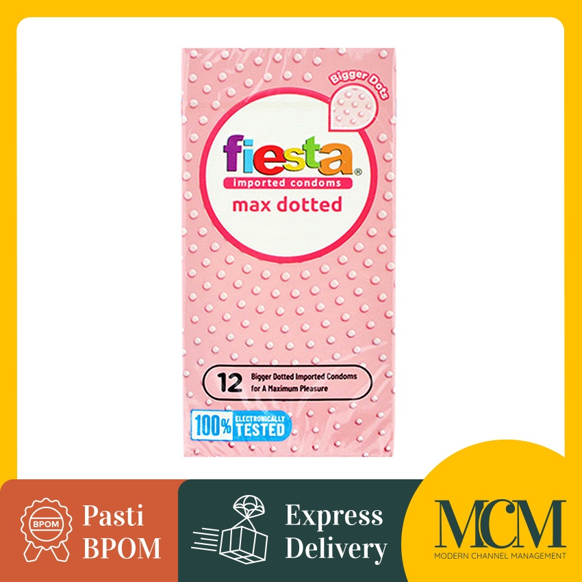 Jual Kondom Fiesta Max Dotted isi 12 Pcs - Kondom Gerigi Terbaik ...