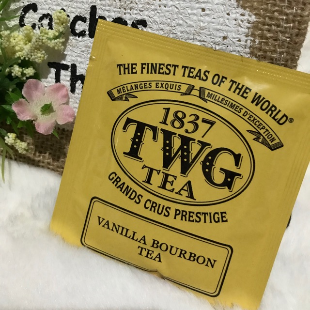 Jual 1837 TWG TEA GRANDS CRUS PRESTIGE ( VANILLA BOURBON TEA ) | Shopee ...