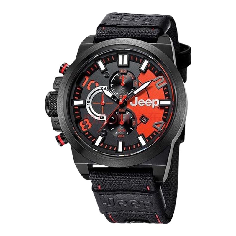 Jual Jam Tangan Pria Jeep Montre Wrangler JPW60903 Chronograph Men Dual ...