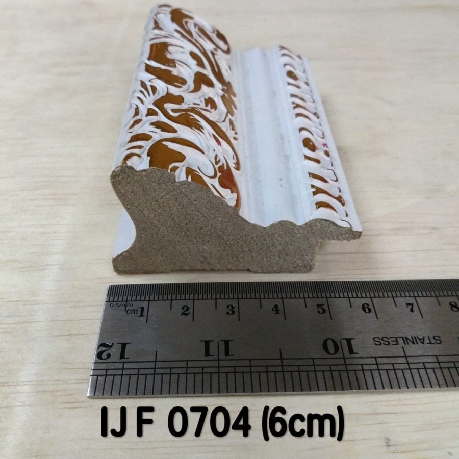 Jual Fiber Batangan Bingkai PolyFrame IJF M07 0704 (6cm) | Shopee Indonesia