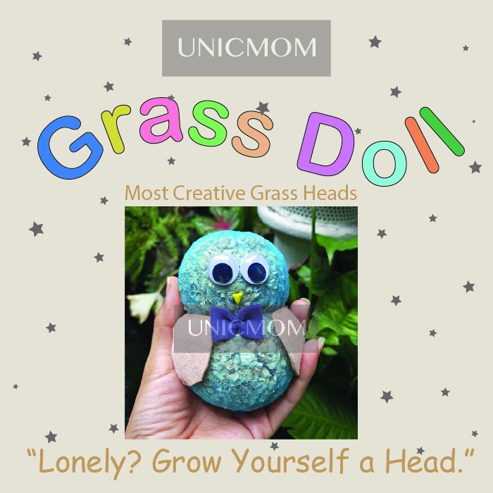 Jual boneka rumput/grassdoll/boneka horta/ souvenir anak ulang tahun ...