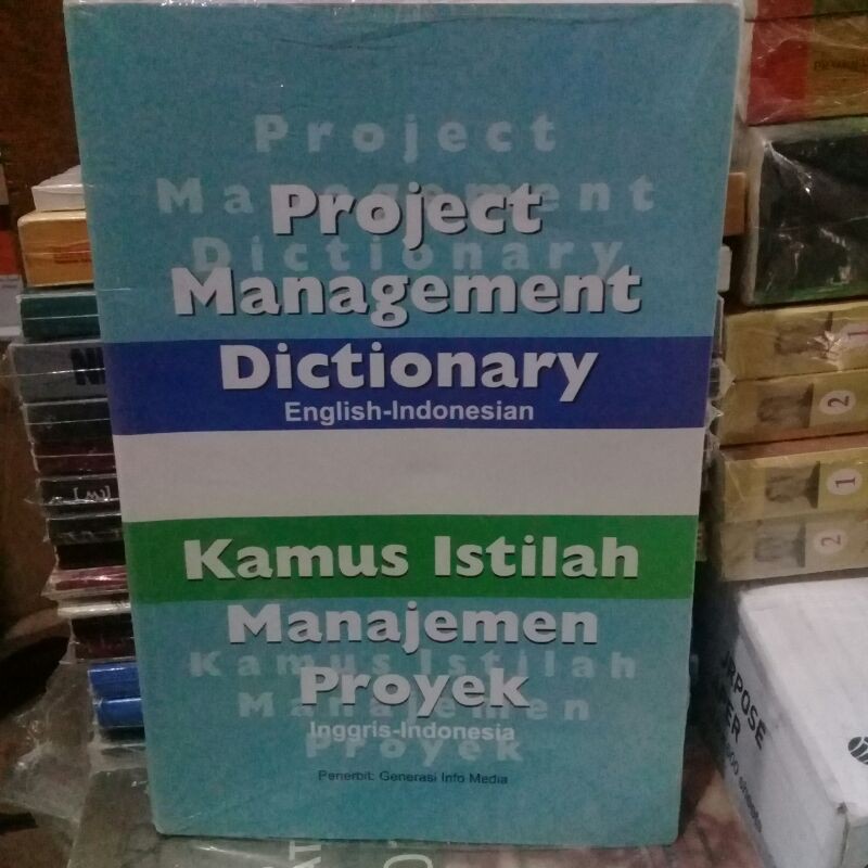 Jual Project Management Dictionary ( Kamus Istilah Manajemen Proyek ...