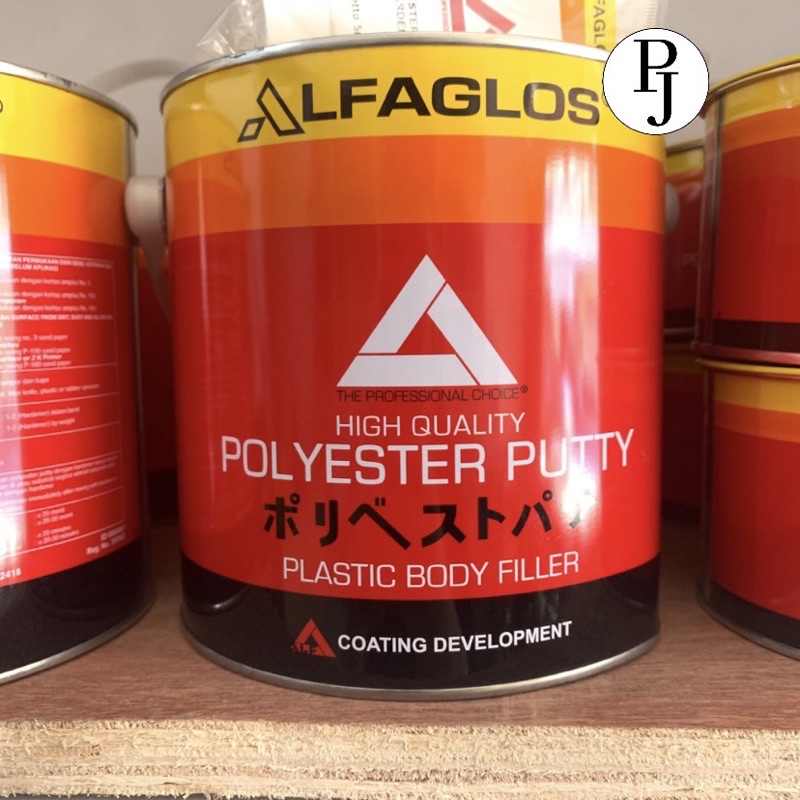 Jual Dempul Alfaglos Alfa Polyester Putty 1 KG Indonesia|Shopee Indonesia