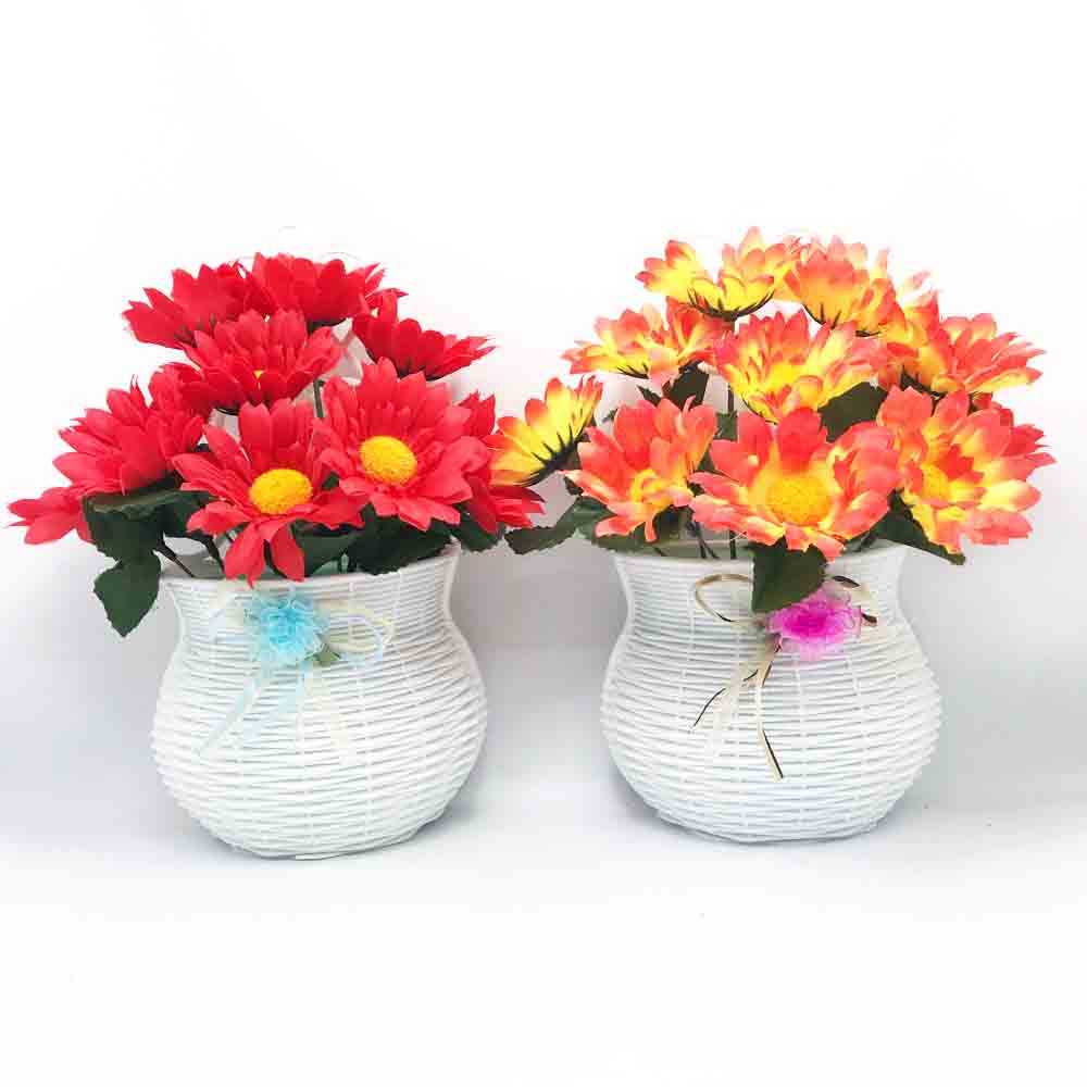 Jual Rangkaian Bunga Artificial dan Vas Tipe 1 | Shopee Indonesia