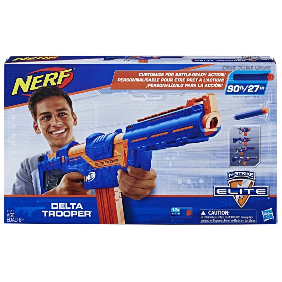 Jual NERF NSTRIKE ELITE DELTA TROOPER ORIGINAL HASBRO NERF GUN | Shopee ...