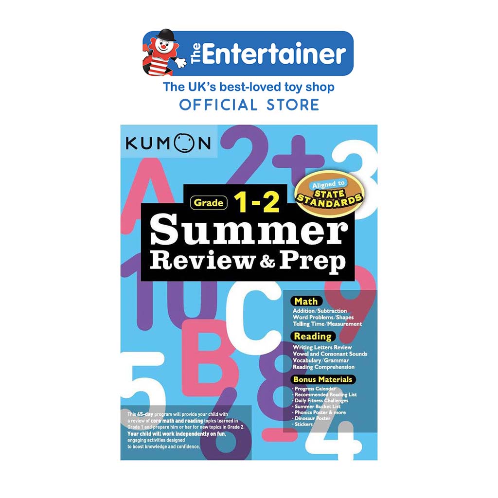 Jual Kumon Summer Review & Prep 1-2 - Buku Anak | Shopee Indonesia