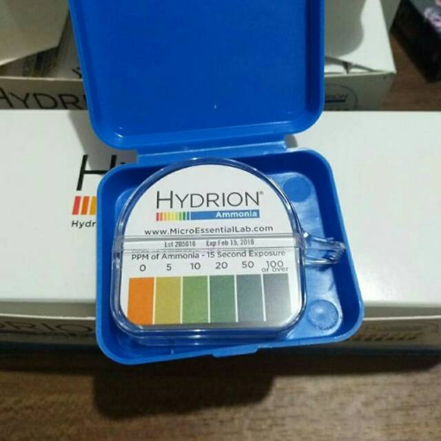 Jual Hydrion AM-40 Ammonia Test Paper 0-100 PPM - Tes Kit Amonia ...