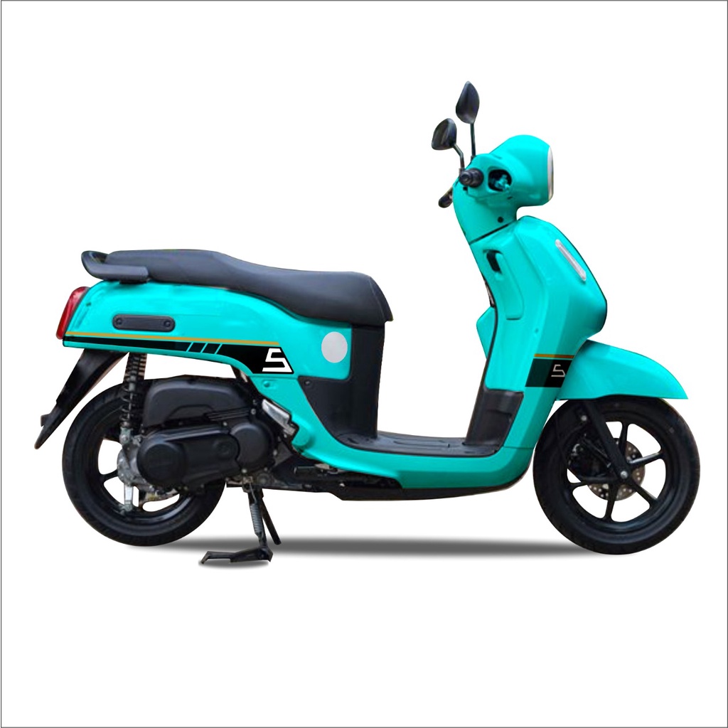 Jual Cutting Motor FAZZIO Dengan Variasi Warna HITAM dan PUTIH Dengan ...